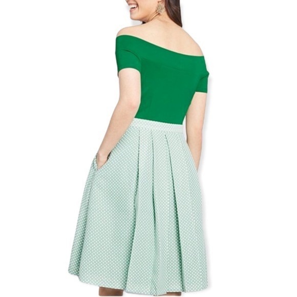 Modcloth | Dresses | Nwt Modcloth Double The Lovely Aline Off The ...